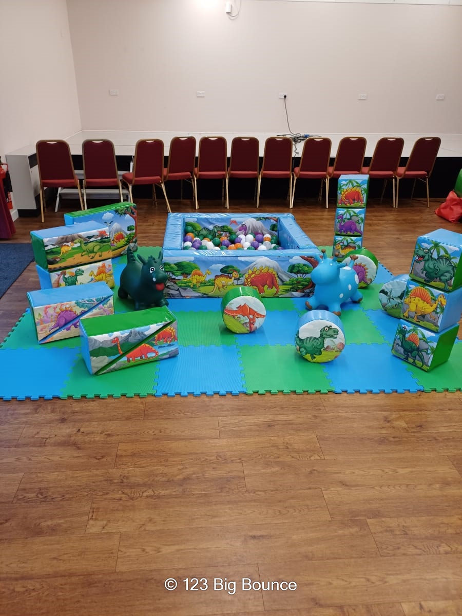 Dinosaur Soft Play - Bouncy Castle and Soft Play Hire in Luton and Dunstable | 123 Big Bounce