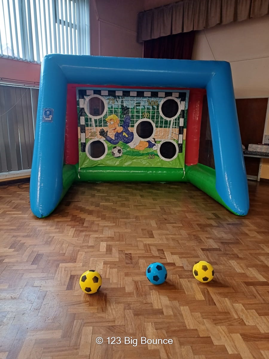 Inflatable Football Penalty Shootout - Bouncy Castle and Soft Play Hire ...
