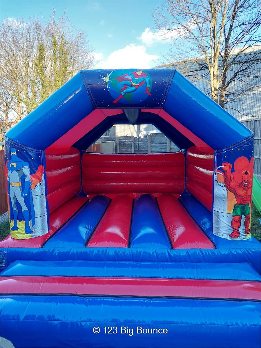 Superhero Package 1 - Bouncy Castle and Soft Play - Bouncy Castle and ...